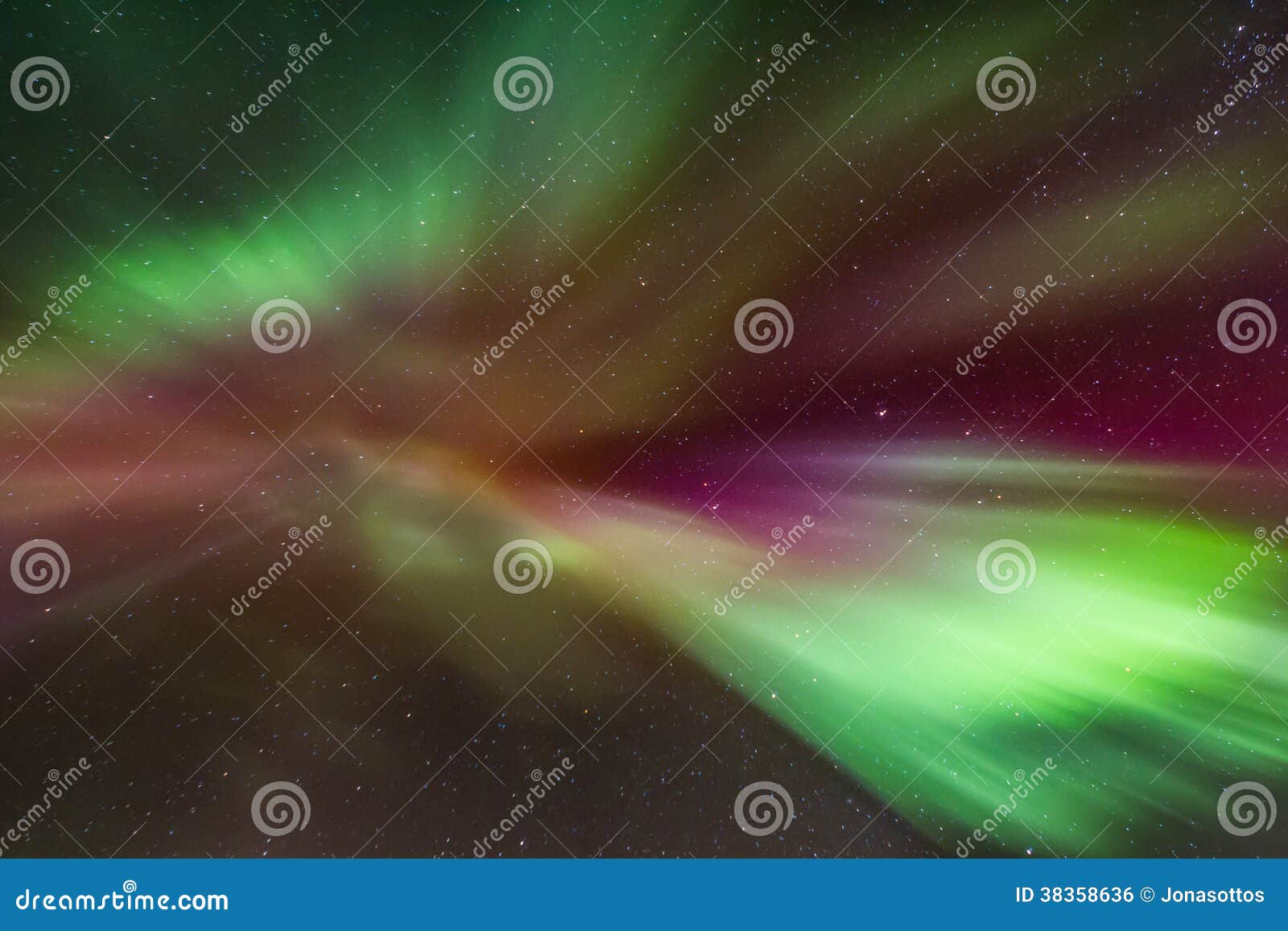 Red and Violet Aurora Explosion Stock Photo - Image of travel, iceland ...