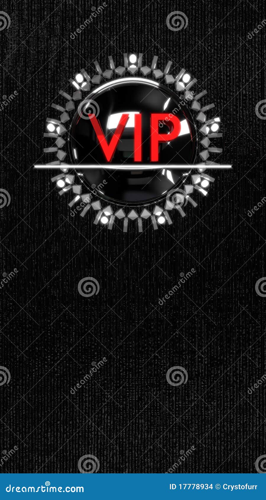 Red VIP stock illustration. Illustration of card, special - 17778934