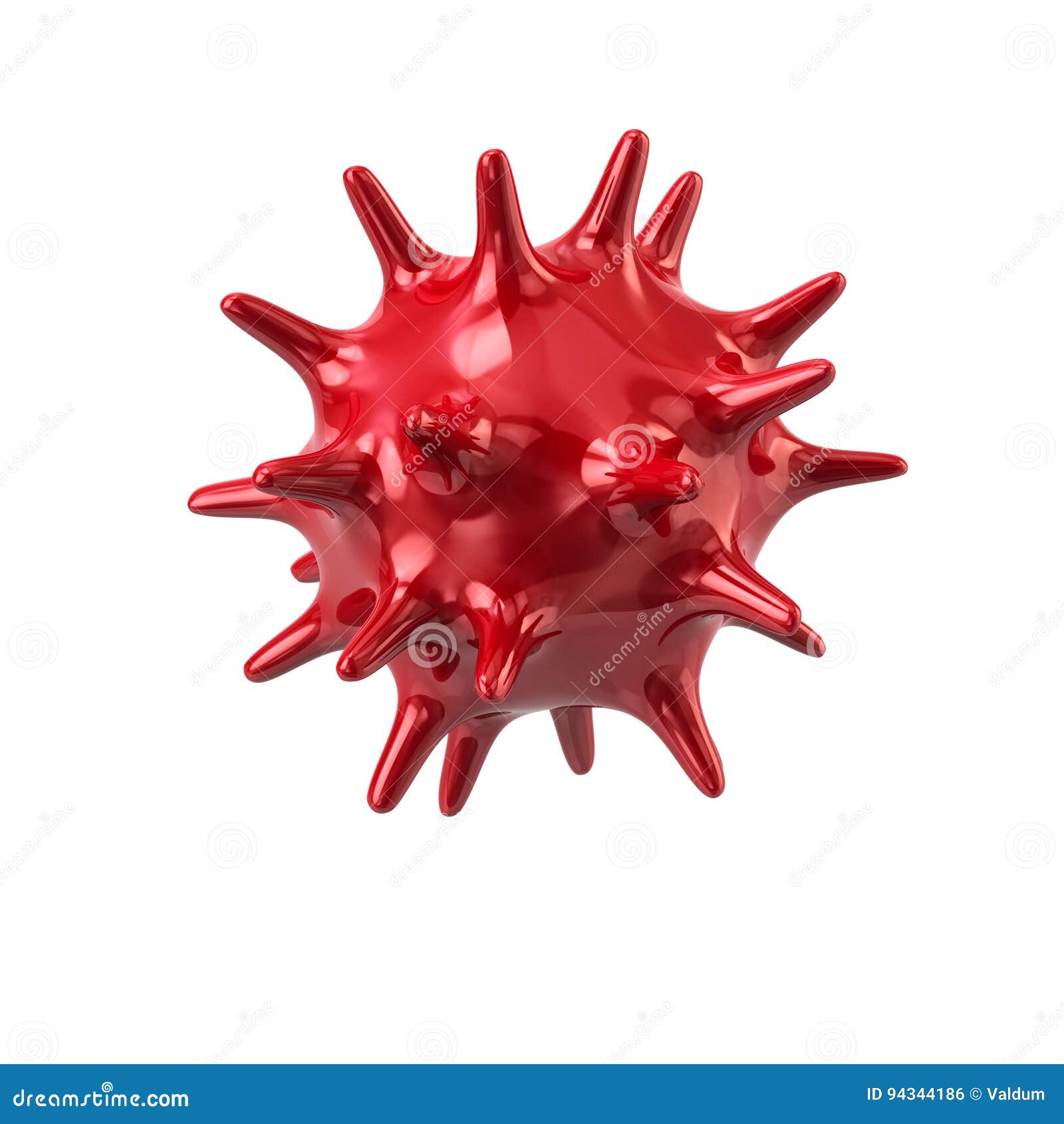 Red virus icon stock illustration. Illustration of infection - 94344186