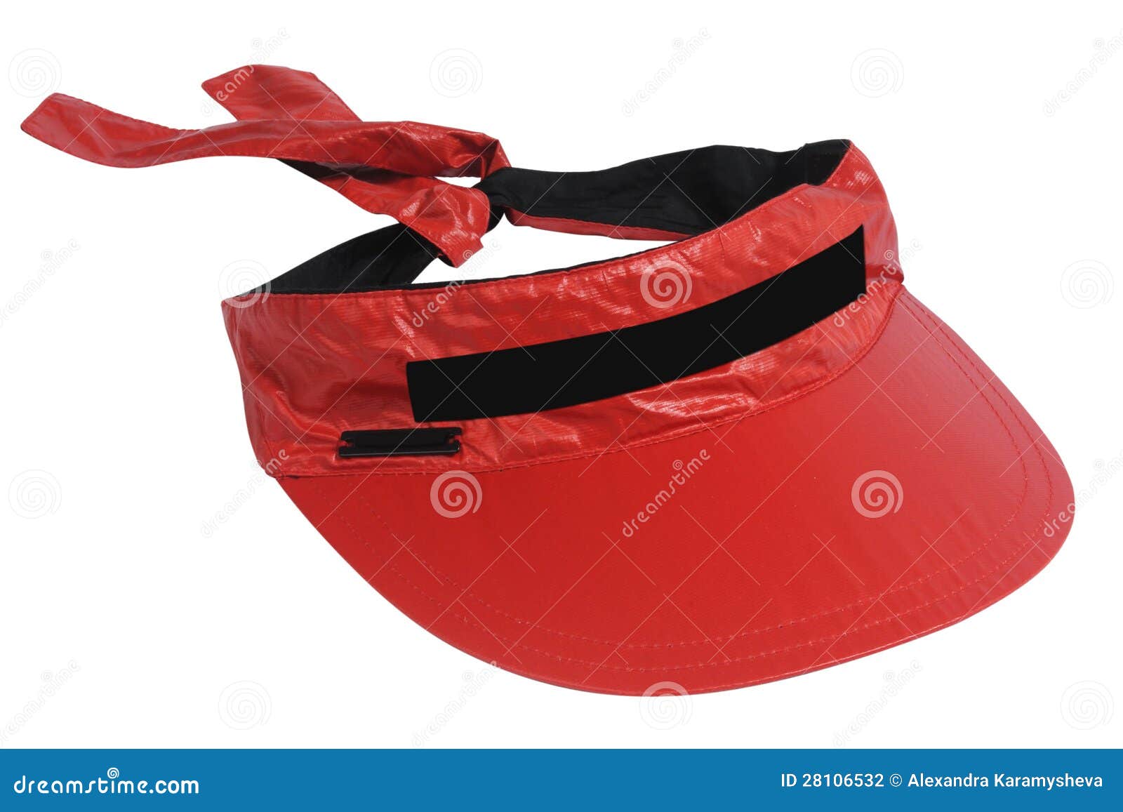 Red visor stock photo. Image of accessory, protection - 28106532