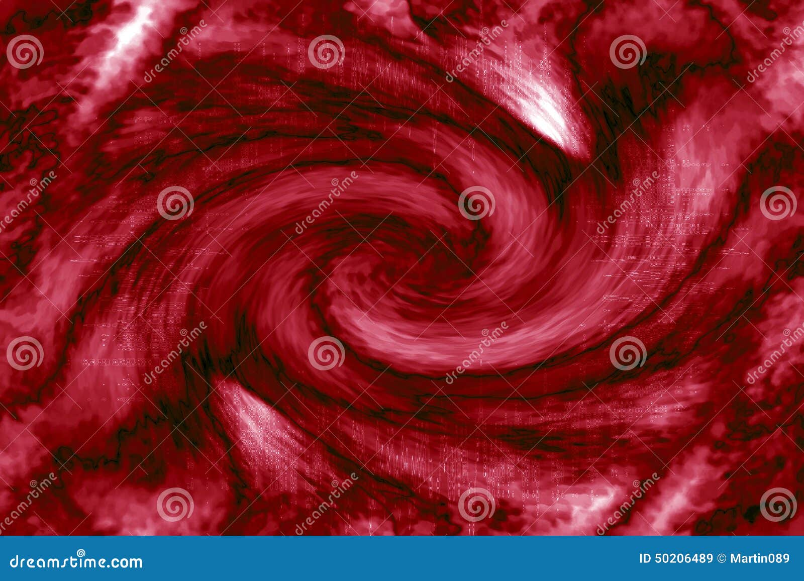 Red Vortex Wallpaper
