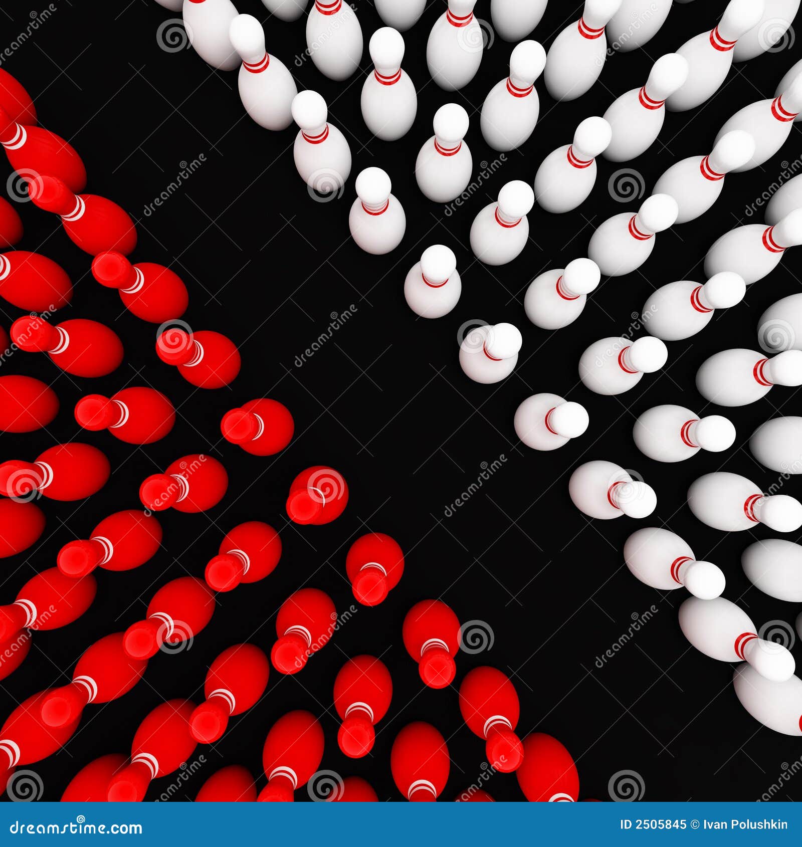Red vs white stock illustration. Illustration of team - 2505845