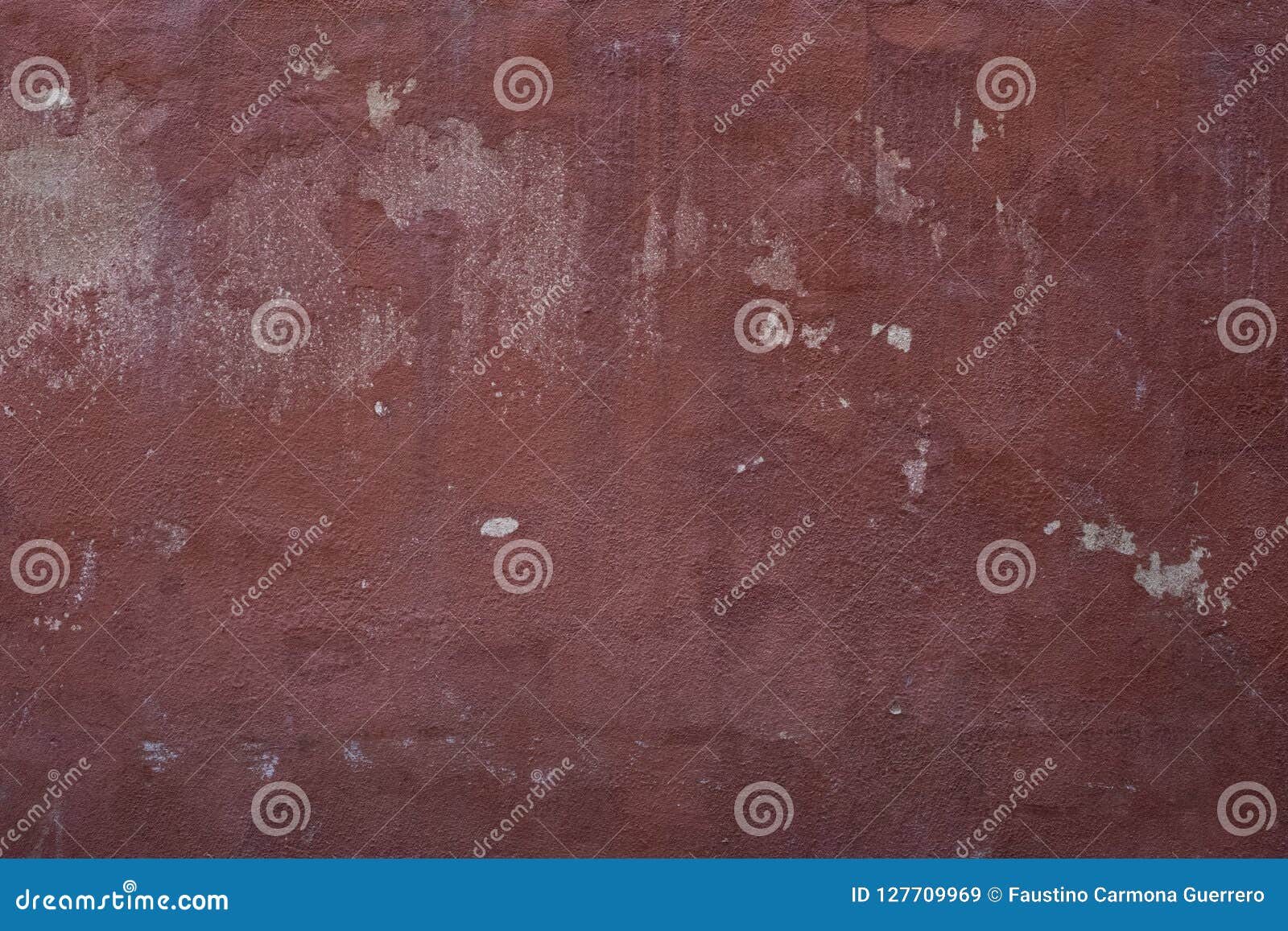 Reddish Wall with White Hides Stock Image - Image of brick, antique ...