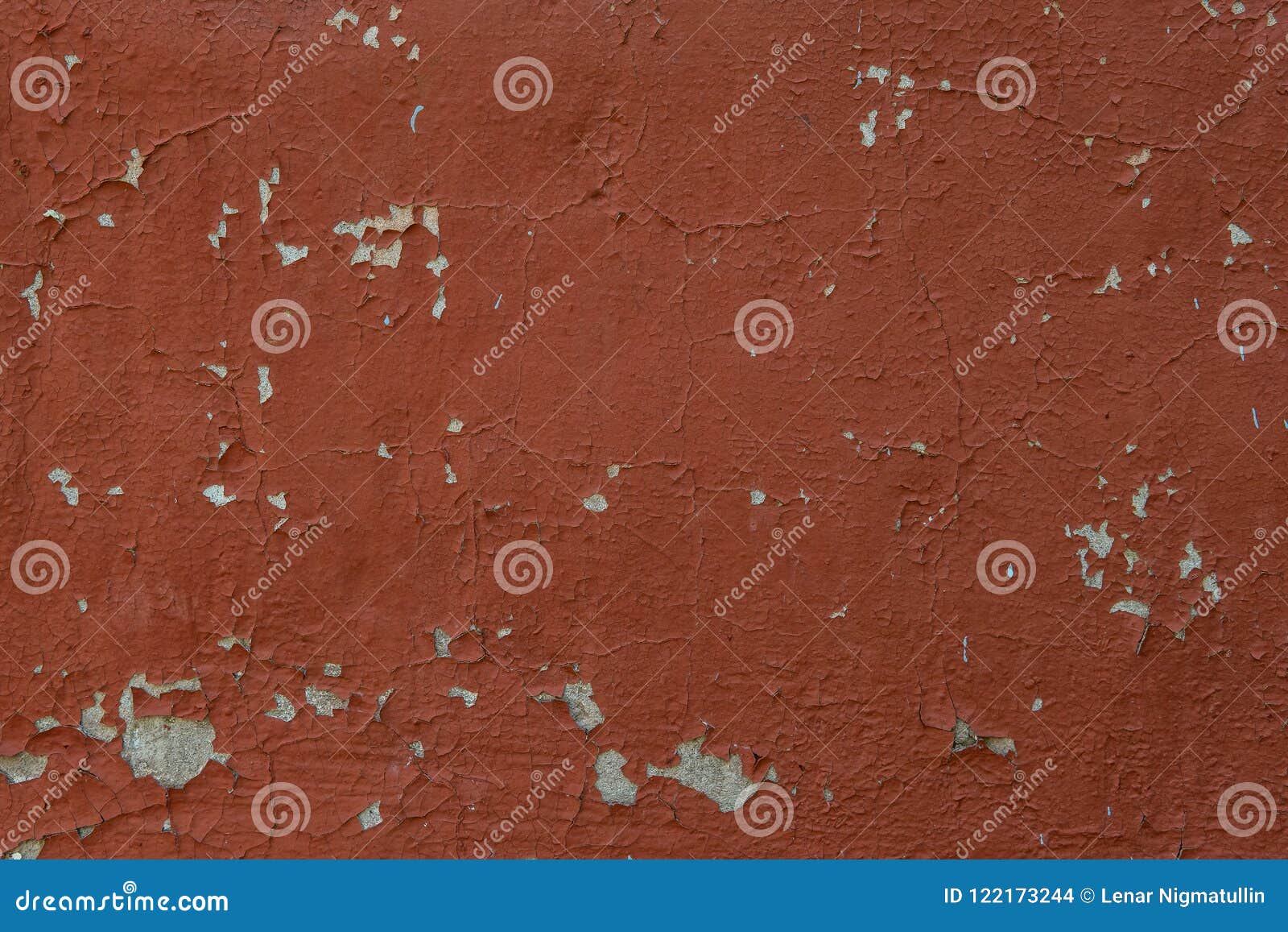 Red Wall Background with Withered Paint. Old Plaster Texture Stock ...