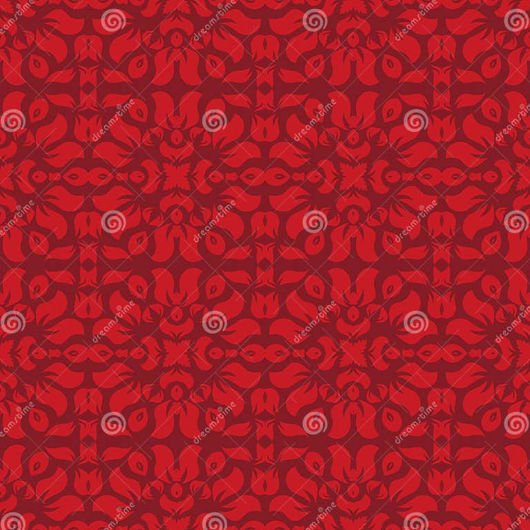 Red wallpaper pattern stock vector. Illustration of repetition - 27180897