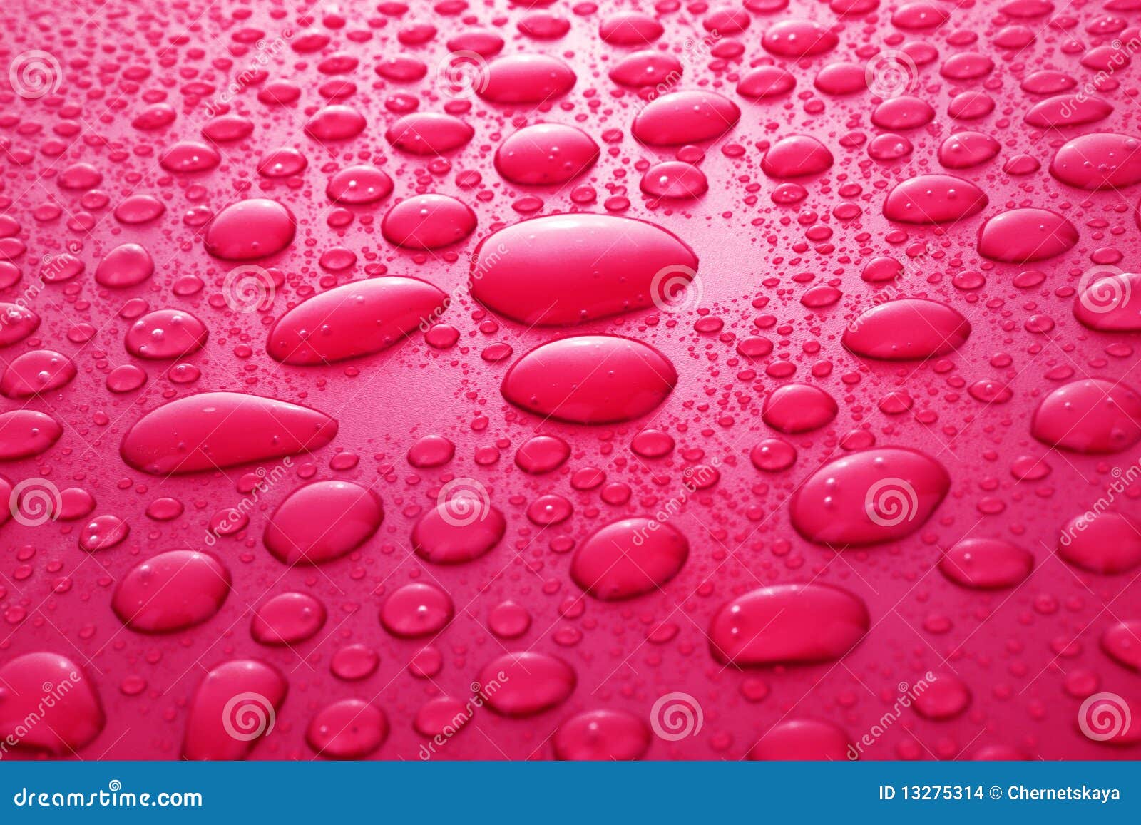 Red water drops stock photo. Image of closeup, drop, calm - 13275314