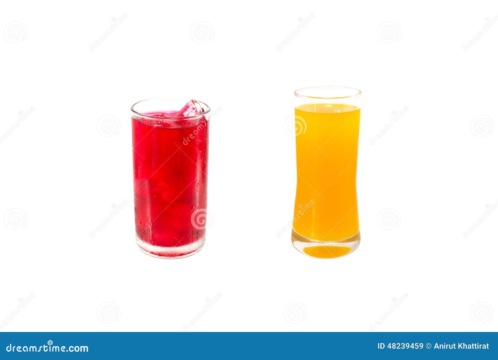 Red water and orange juice stock image. Image of cold - 48239459