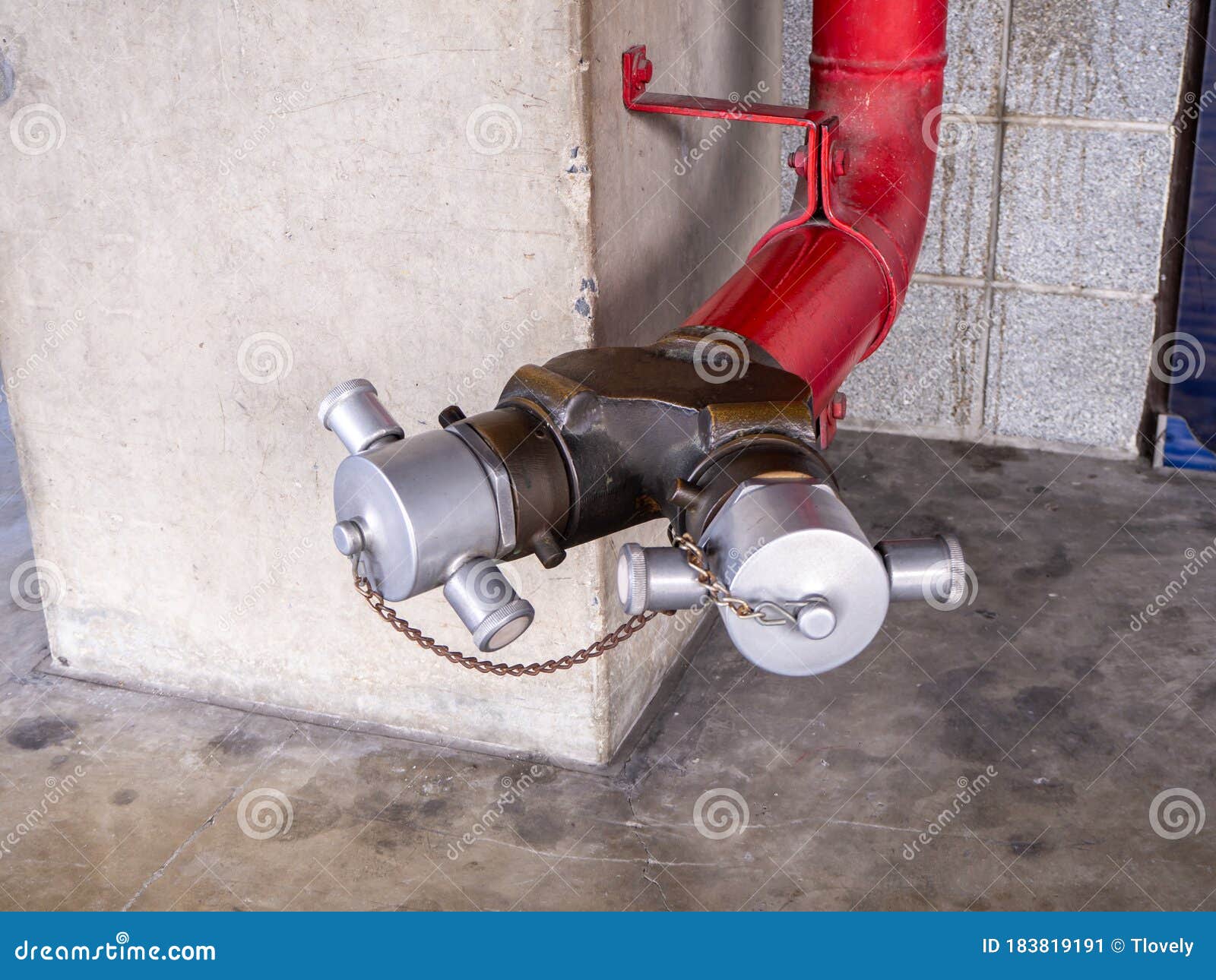 Fire Valve, Installation Of Fire Safety, Security Fire System In ...