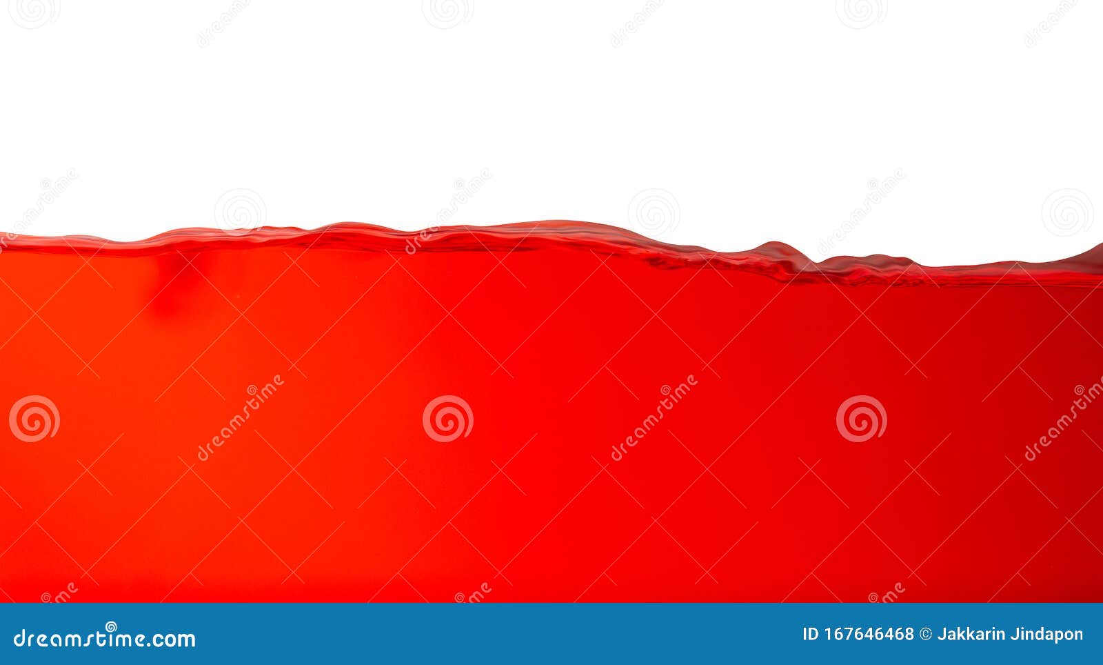 Red Water Wave with Air Bubbles Stock Photo - Image of wave, texture ...