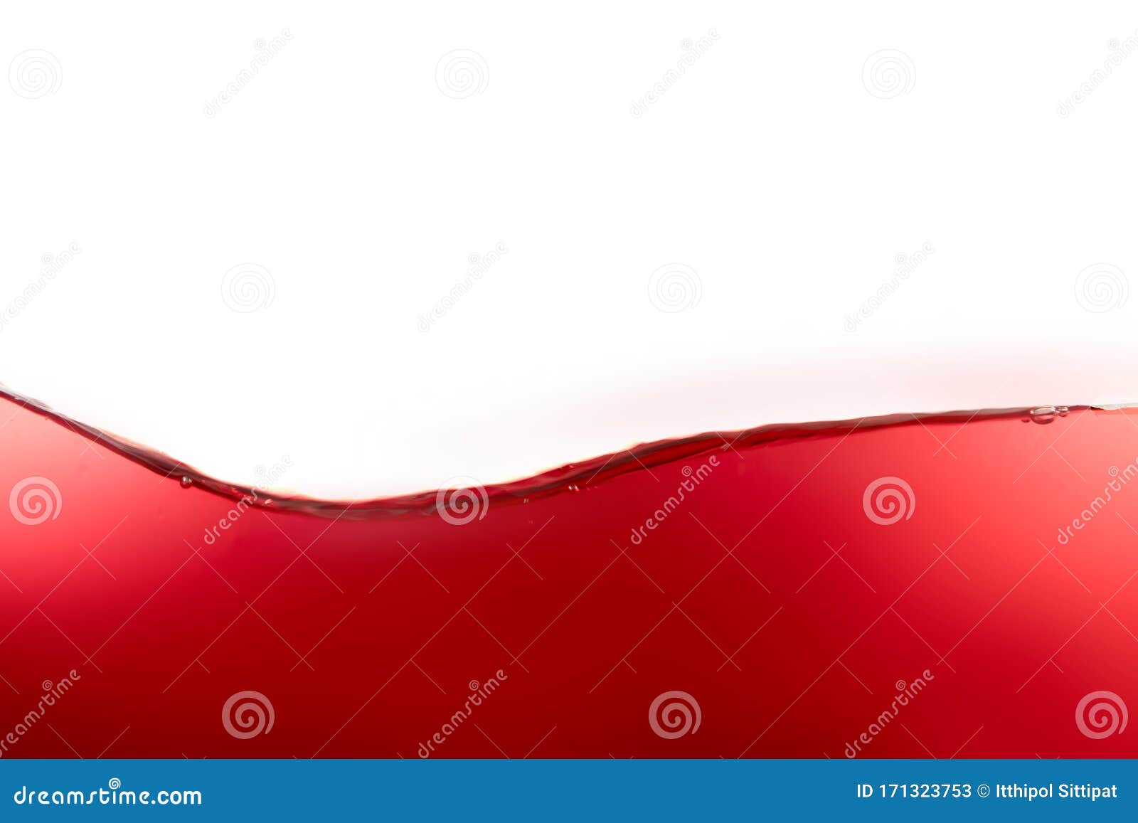 Red Water Waves and White Background Stock Image - Image of flowing ...