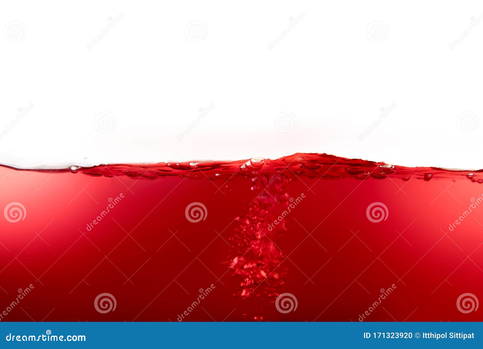 Red Water Waves and White Background Stock Photo - Image of wavy, color ...