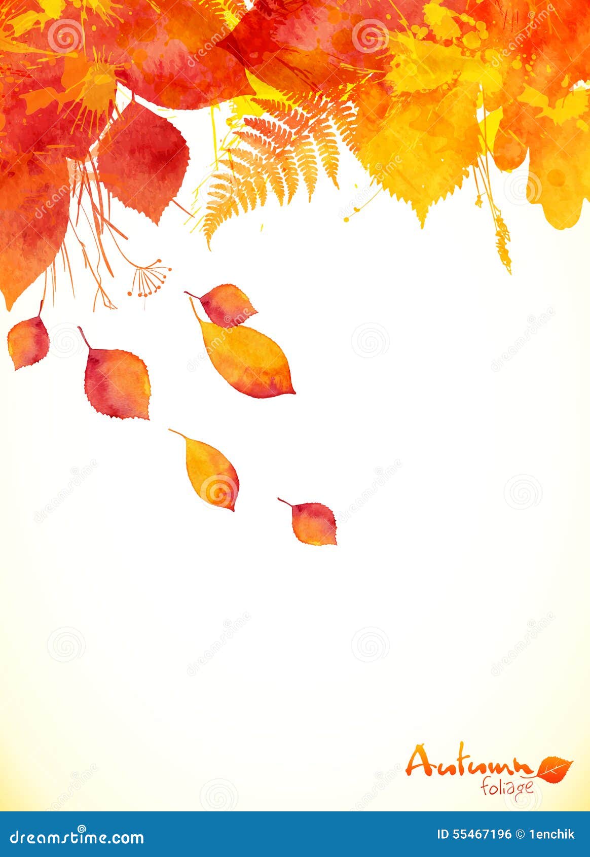 Red Watercolor Autumn Leaves Fall Leaflet Stock Illustrations – 174 Red ...