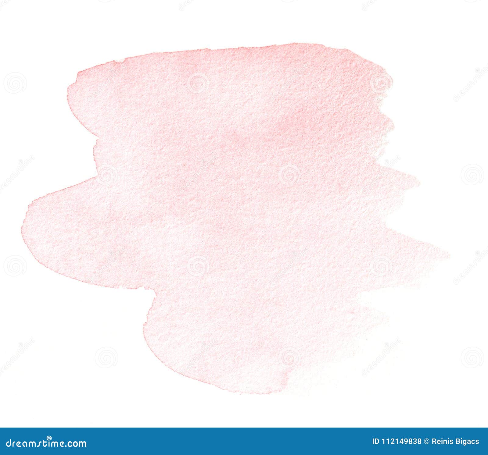 Red Watercolor Splash Hand Drawn Stock Illustration - Illustration of ...