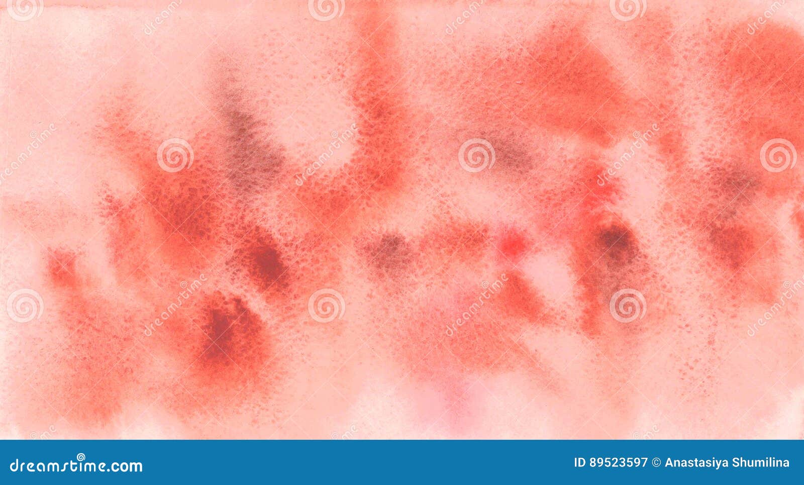 Red Watercolor Texture Streaks Stock Illustration - Illustration of ...