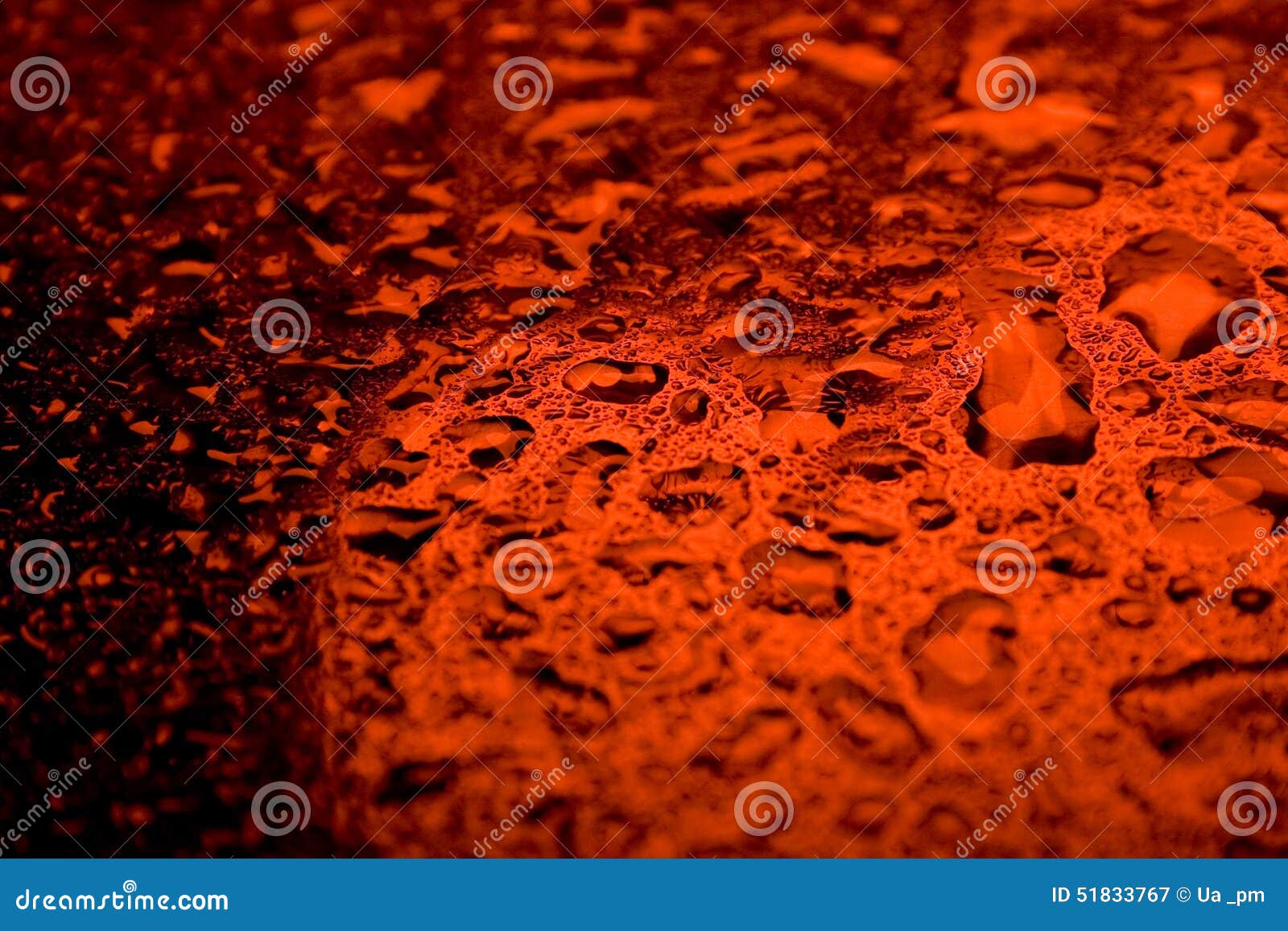 Red waterdrops stock image. Image of nature, weather - 51833767