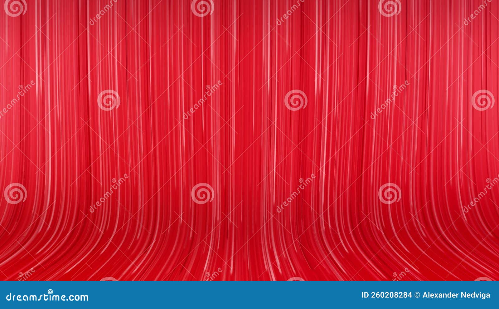 Red Waterfall Stage Background Loop. Juicy Dynamic Cascade Falling ...