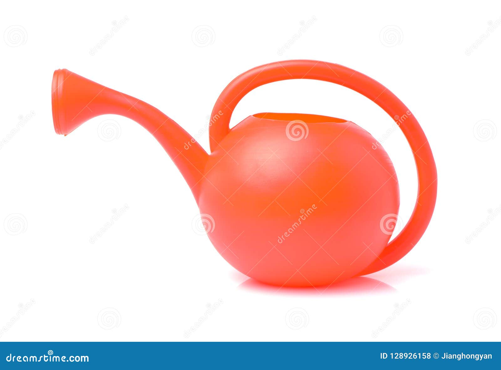 Red watering can stock photo. Image of horticulture - 128926158