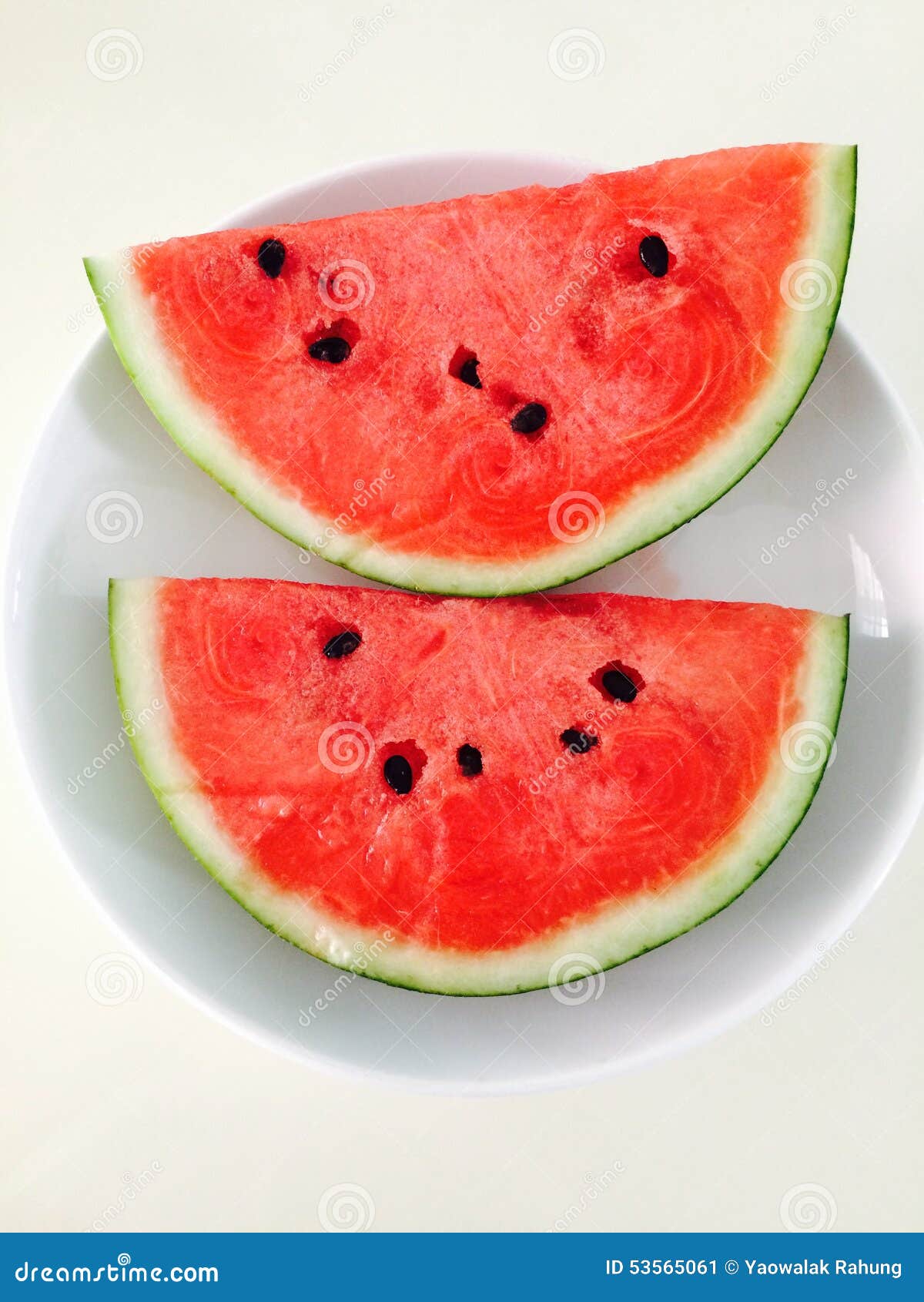 Red watermelon stock illustration. Illustration of fruits - 53565061