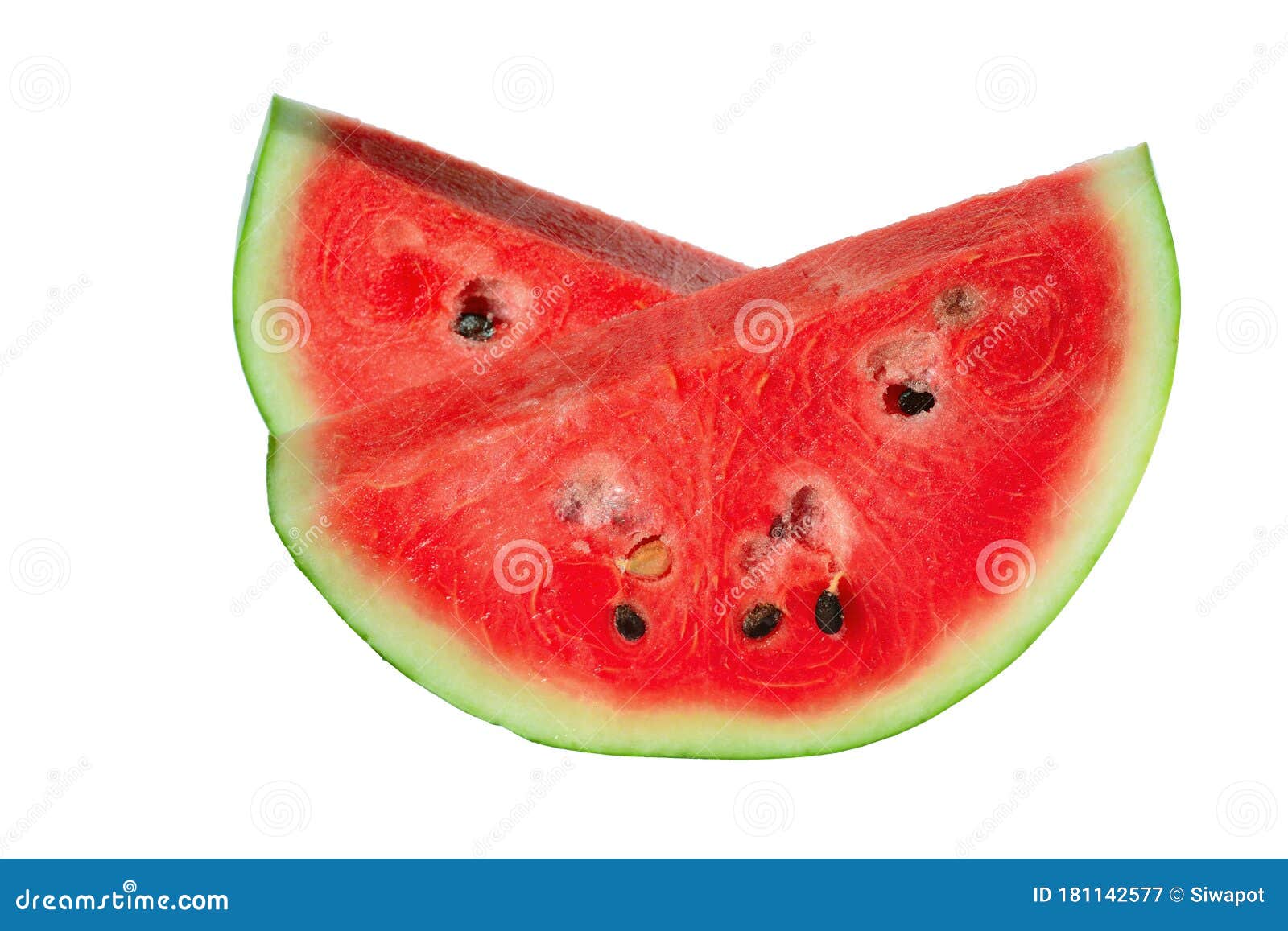 Red Watermelon on White Background Stock Image - Image of dessert ...