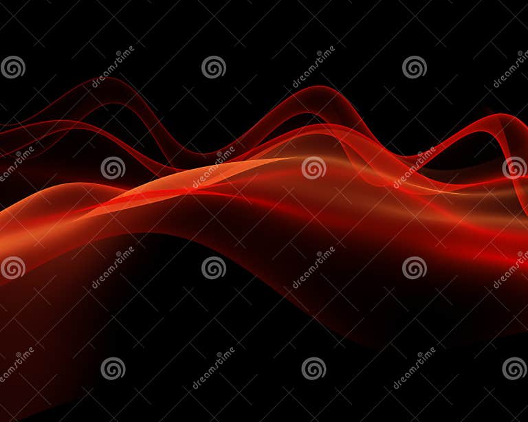 Red wave stock illustration. Illustration of music, design - 8699856