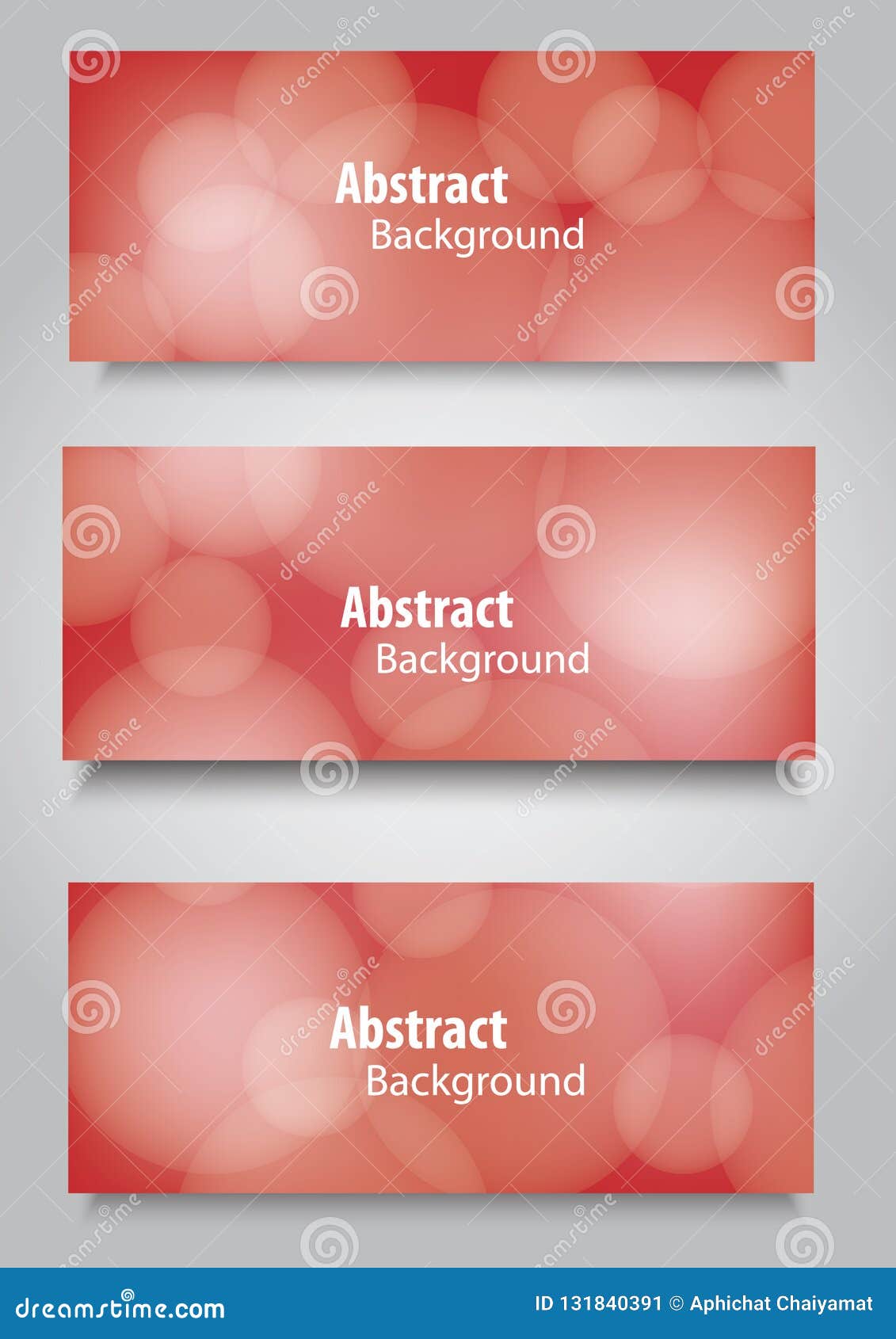Red Wave Abstract Banner Background Stock Illustration - Illustration ...