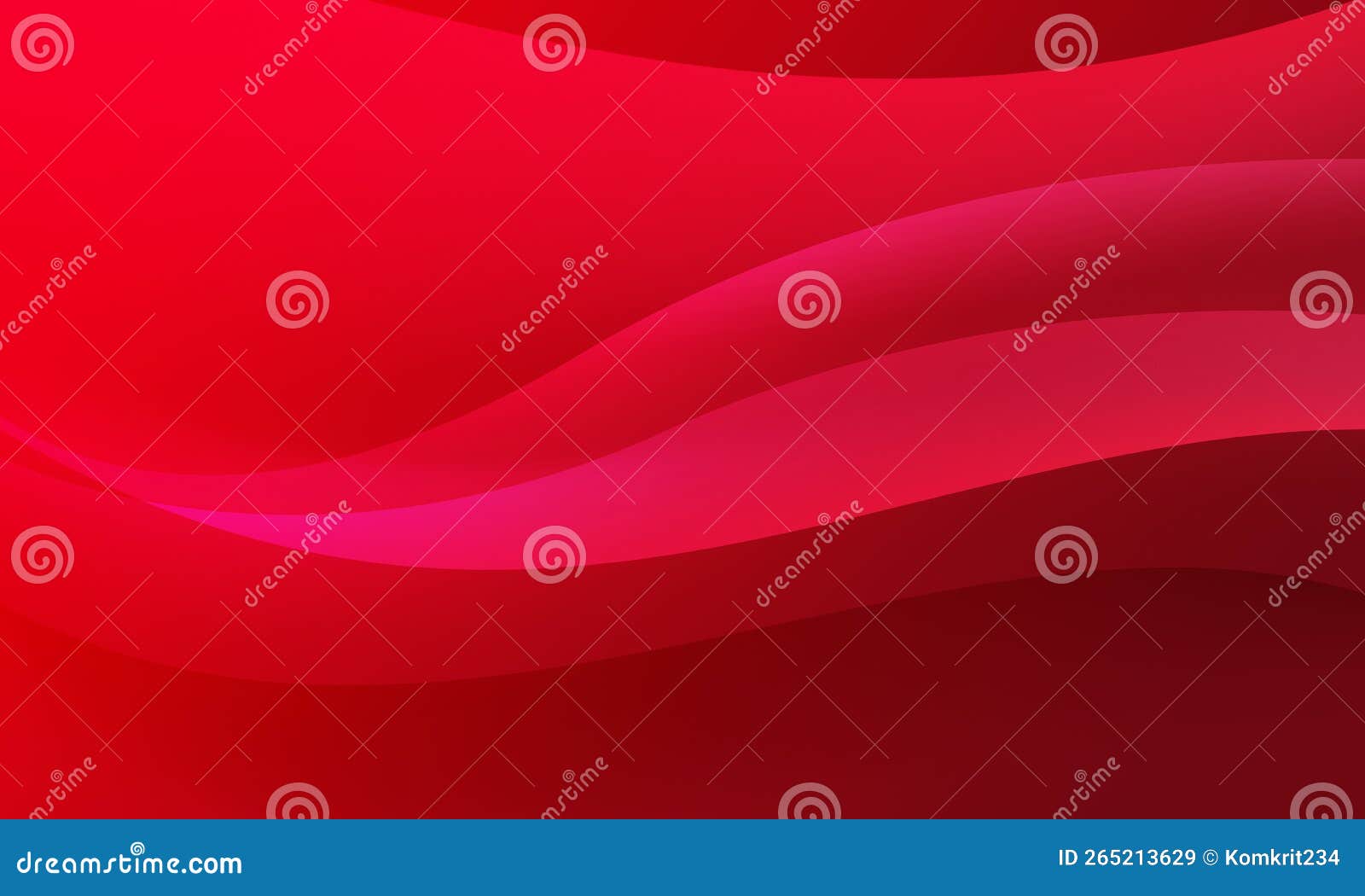Red Wave Curve Line Shine Light Abstract Background Stock Illustration ...