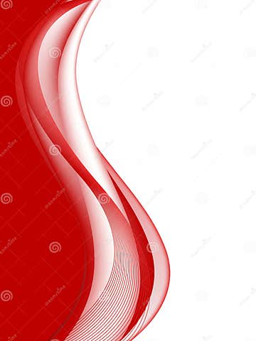 Red Wave design stock vector. Illustration of abstract - 13451739