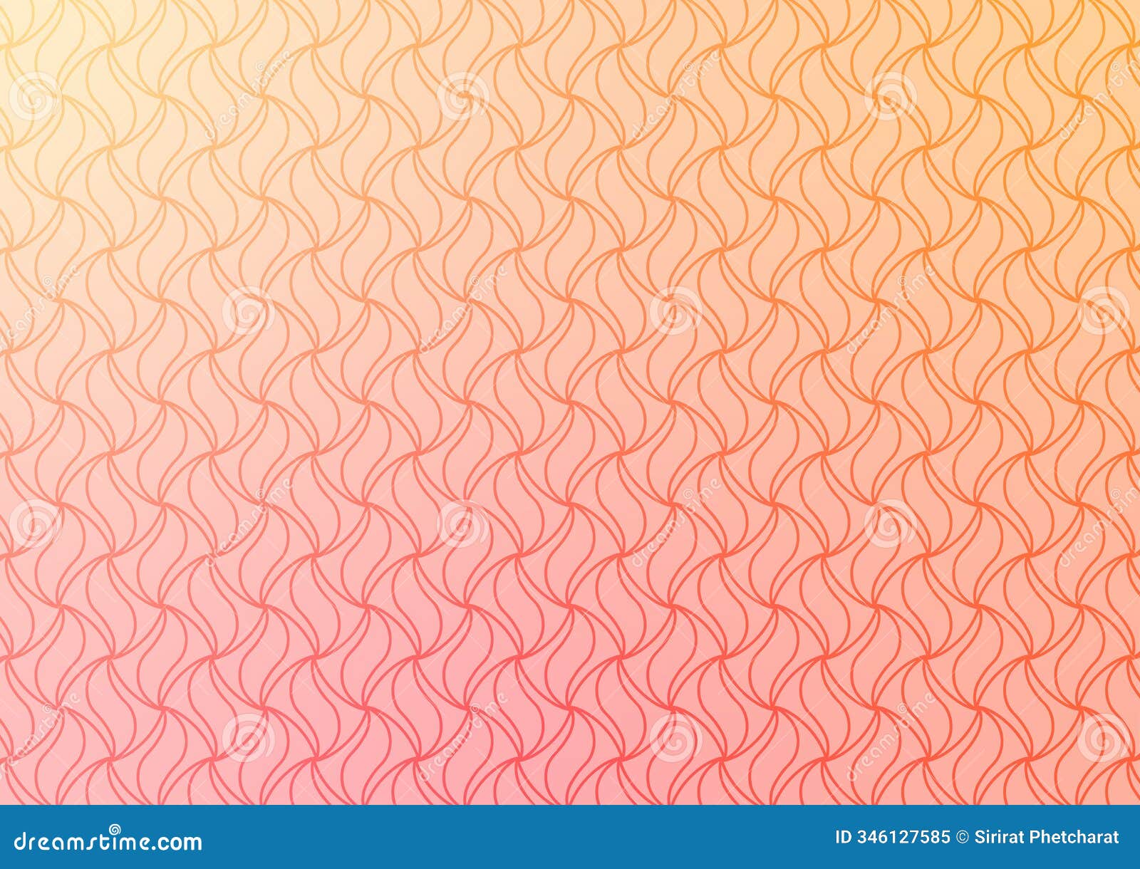 Red Wave Line Pattern Soft Presentation Background Stock Illustration ...