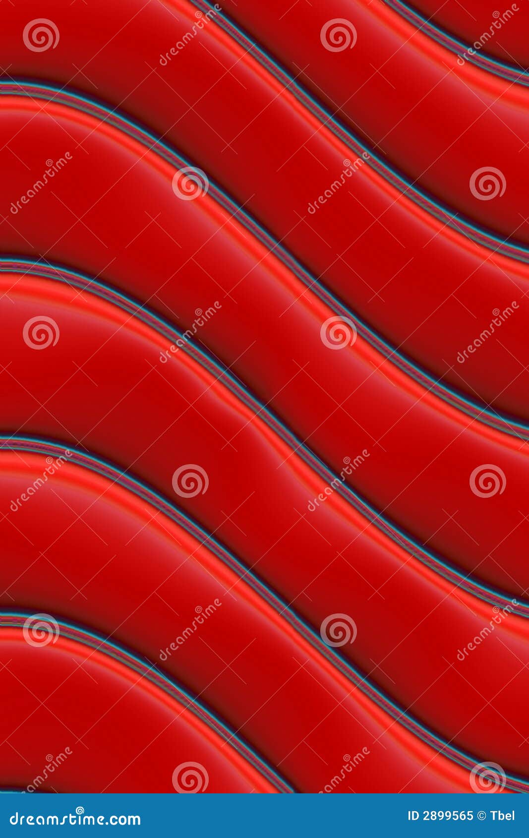 Red waves stock illustration. Illustration of abstract - 2899565