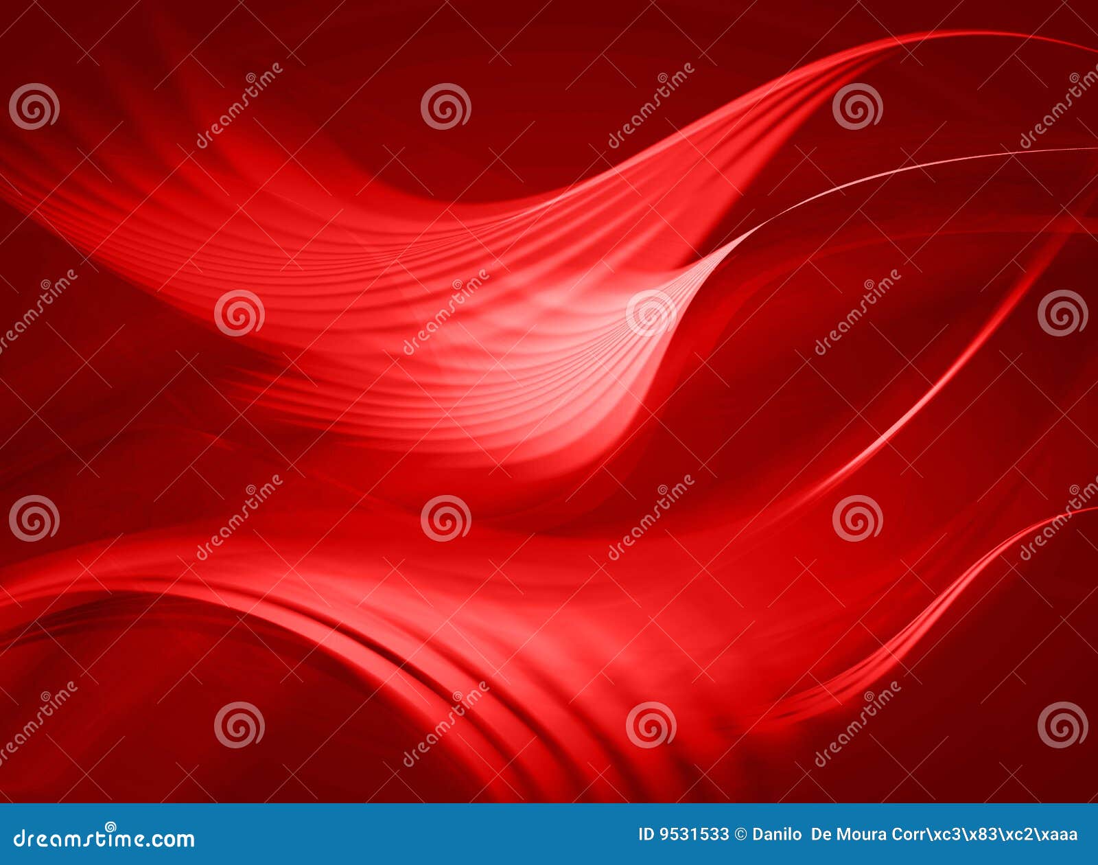 Red waves background stock illustration. Illustration of motion - 9531533