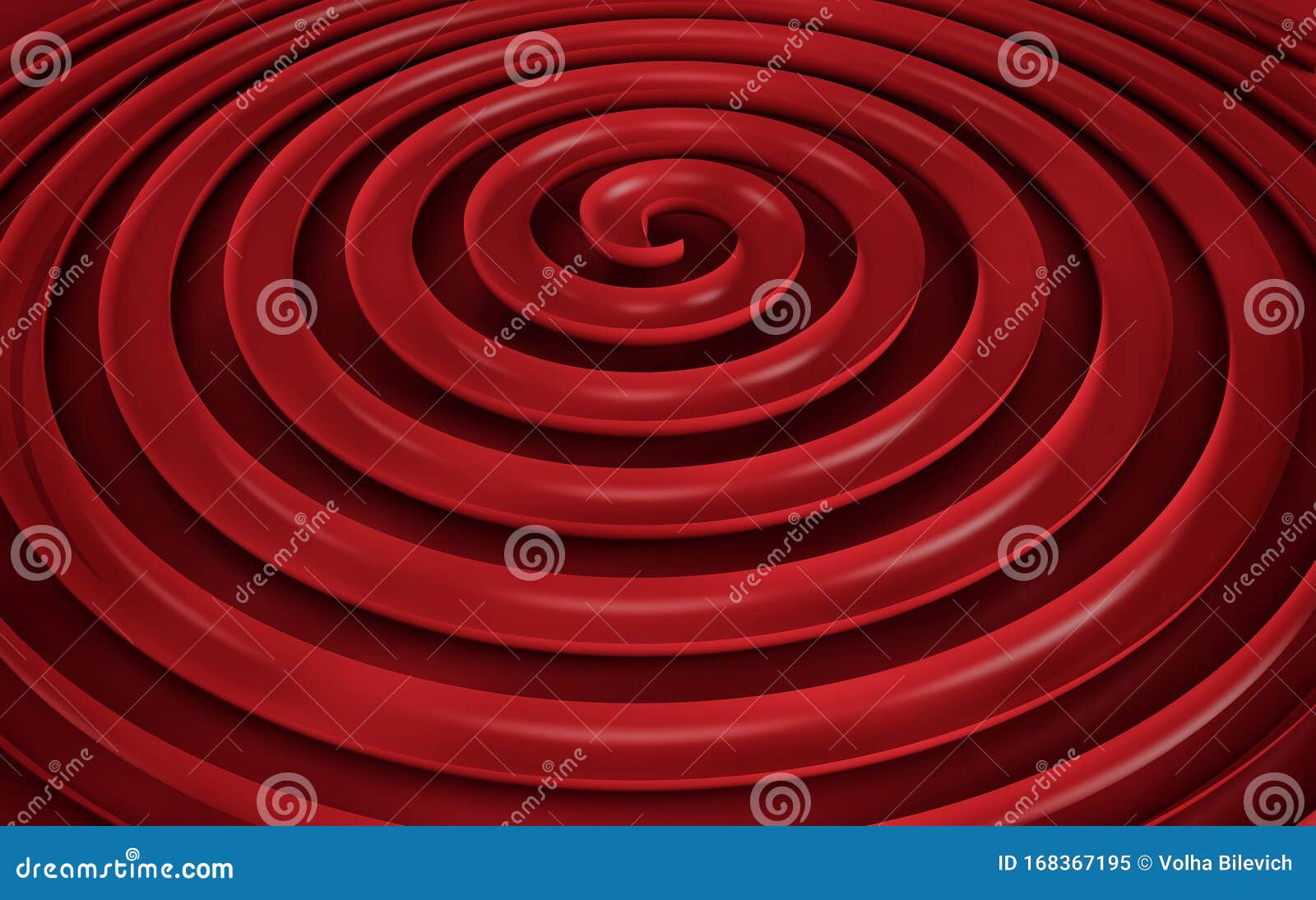 Red Wavy Background Color Splash, Elegant Classy Design. 3d Render ...
