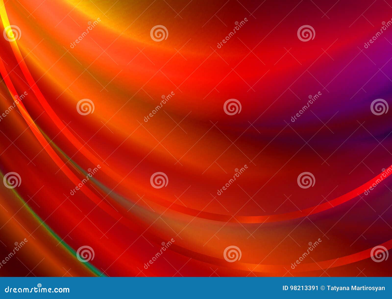 Red Wavy Background Covered Wavy Red Stripes Stock Illustration ...