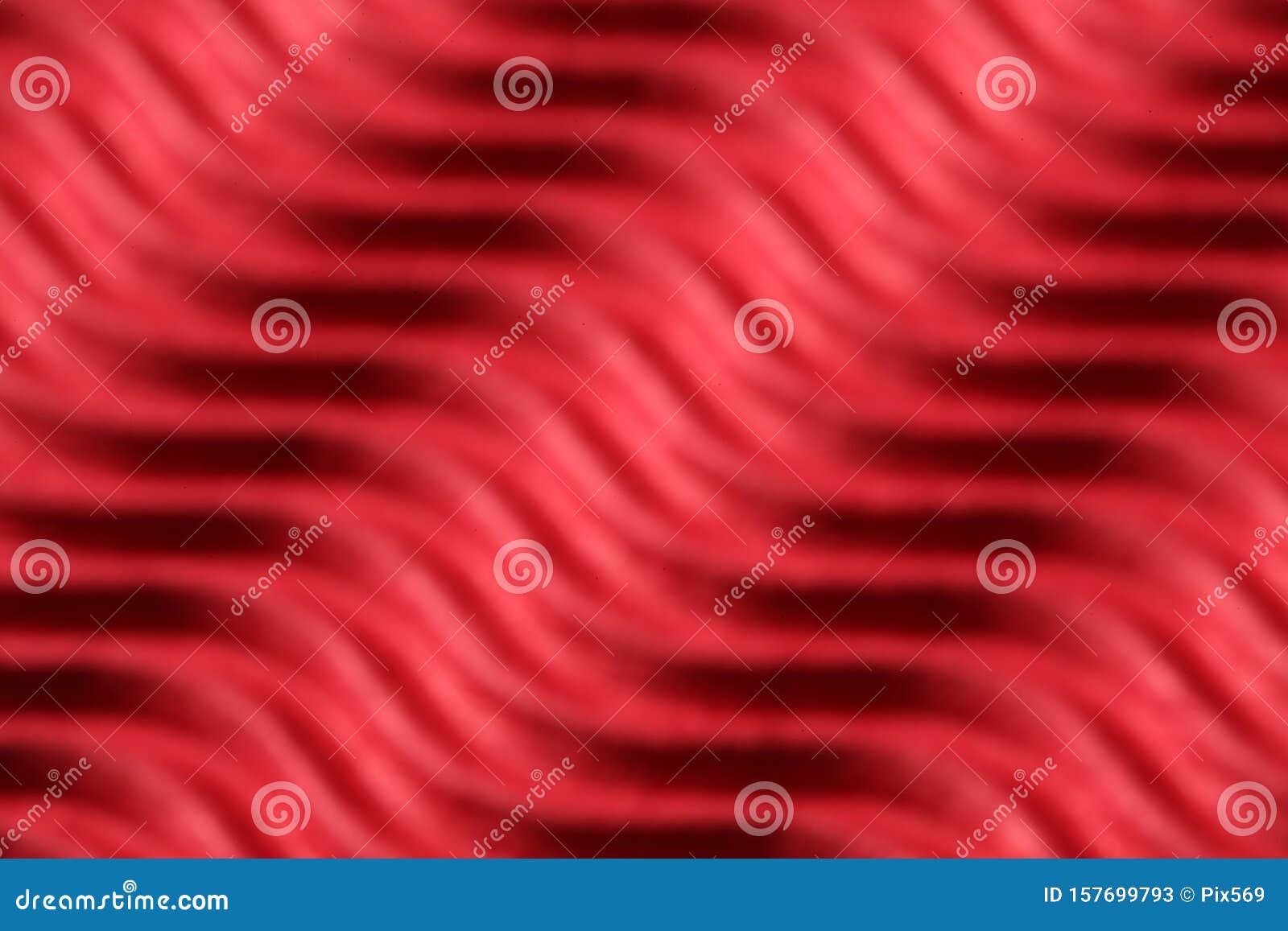 A Red Wavy Corrugated Background Texture. Stock Image - Image of ...
