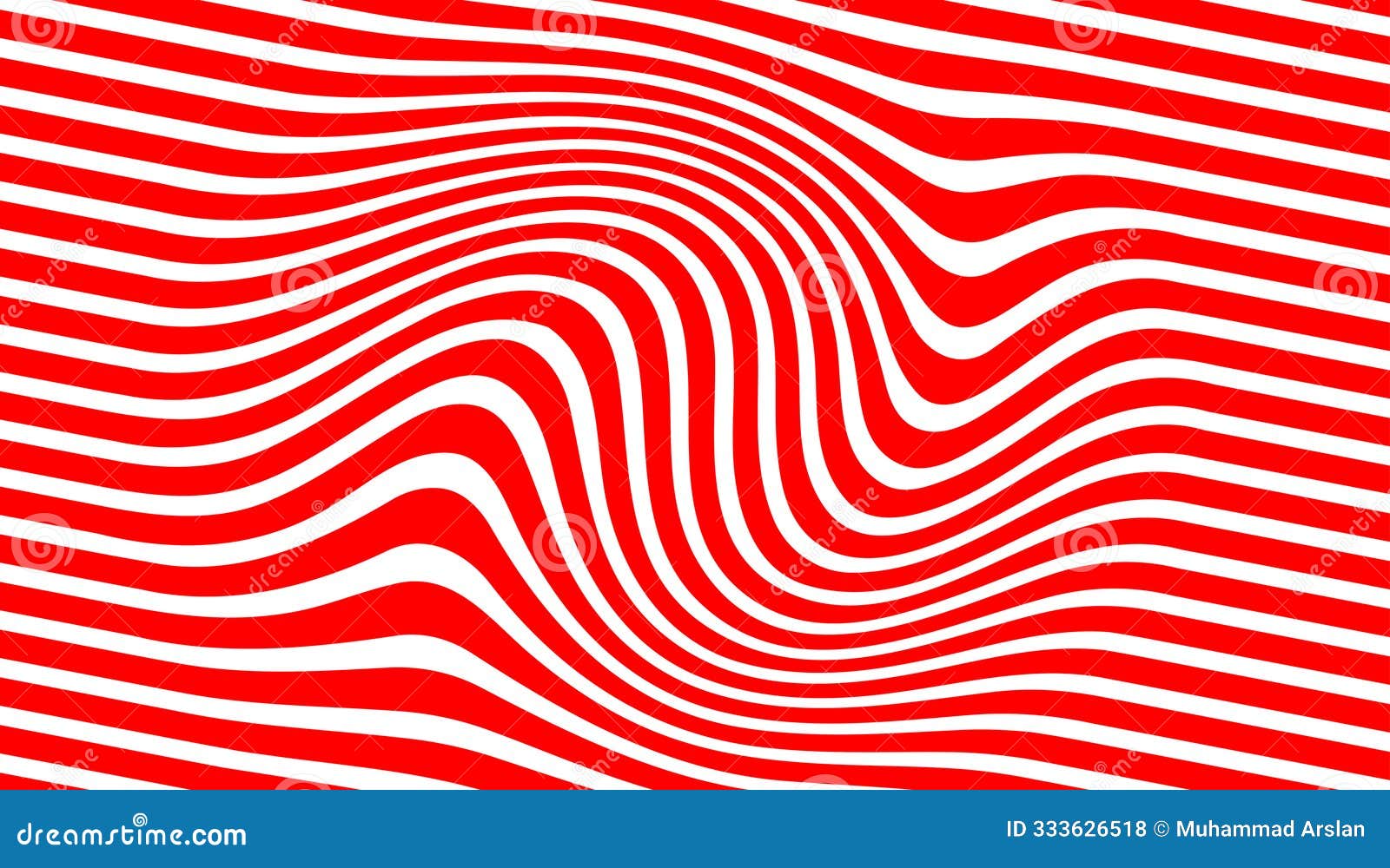 Red Wavy Line Pattern Abstract Background Stock Illustration ...