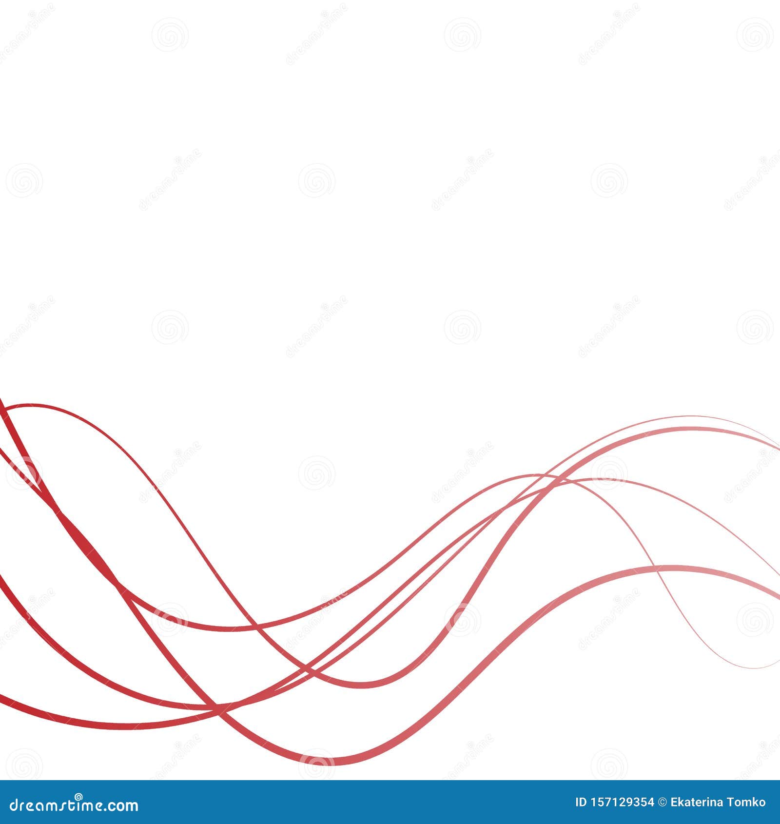 Red Wavy Lines. Abstract Background. Vector Illustration Stock ... Red Wavy Lines. Abstract Background. Vector Illustration Stock ...