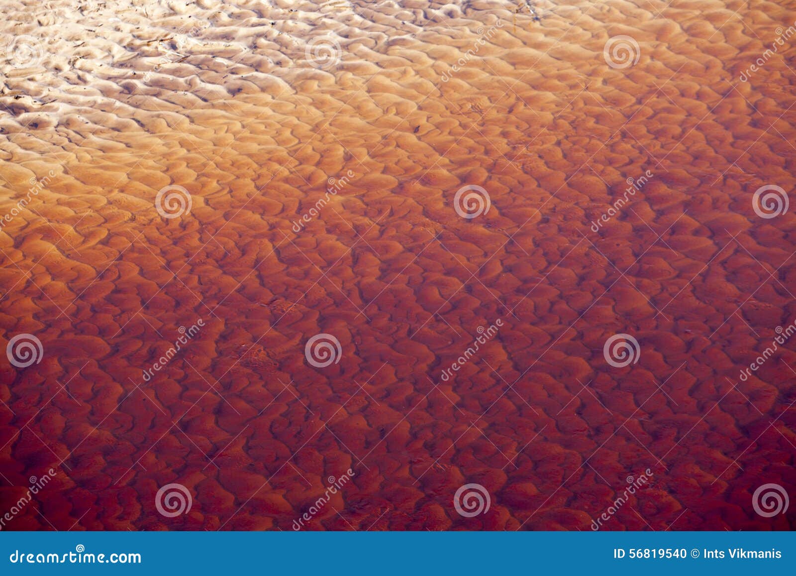 Wavy Sand Texture Patterns In Icelandic Landscape Stock Photography ...