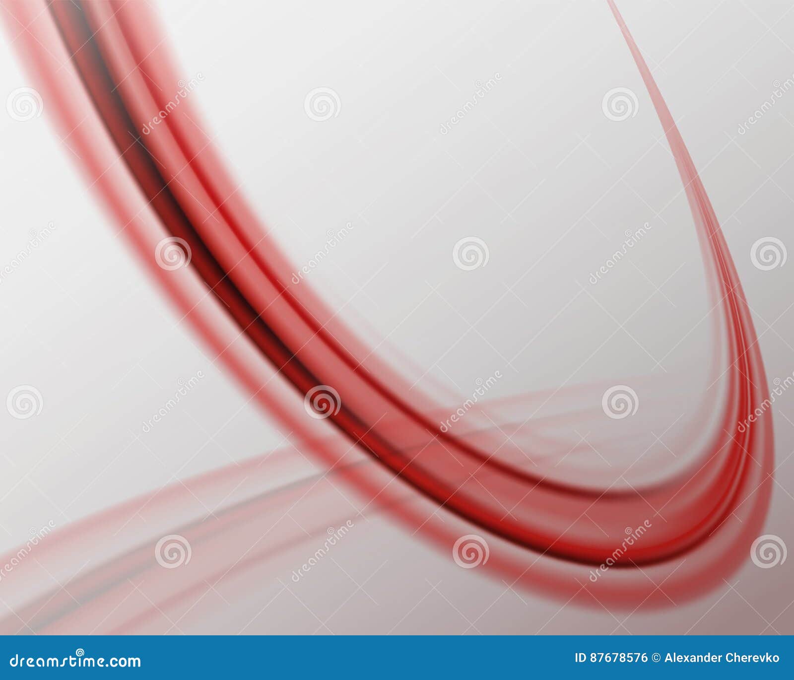 Red wavy stripes stock vector. Illustration of banner - 87678576