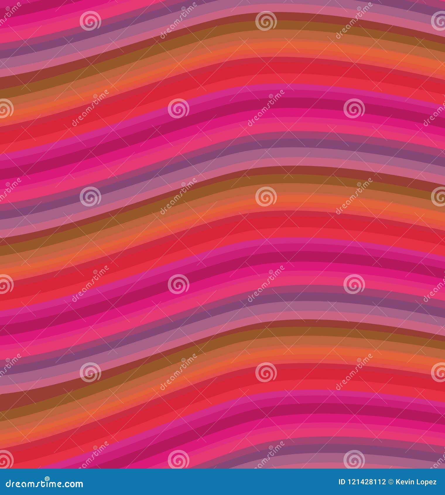 Red Wavy Stripes Background Stock Vector - Illustration of modern ...