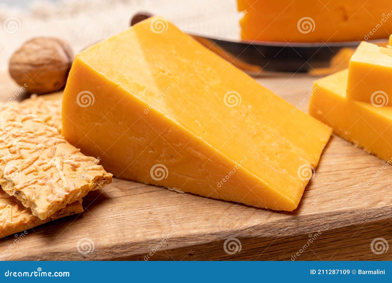 Red Waxed Yellow Cheddar Cheese Close Up Stock Image - Image of aged ...