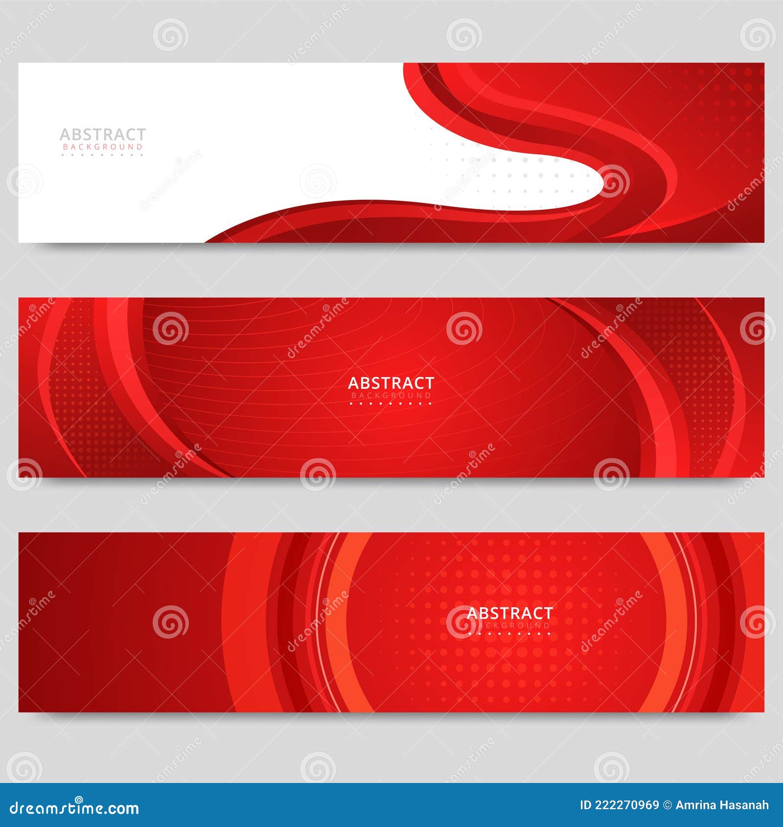 Red and White Abstract Background BannerRed and White Abstract ...