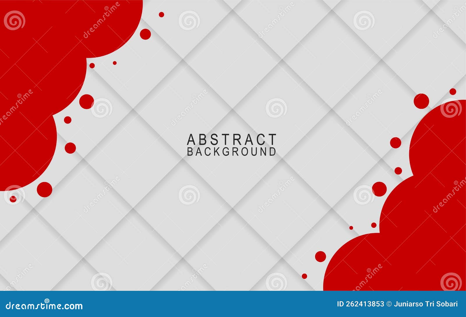 Red and White Abstract Banner Background Design Stock Vector ...