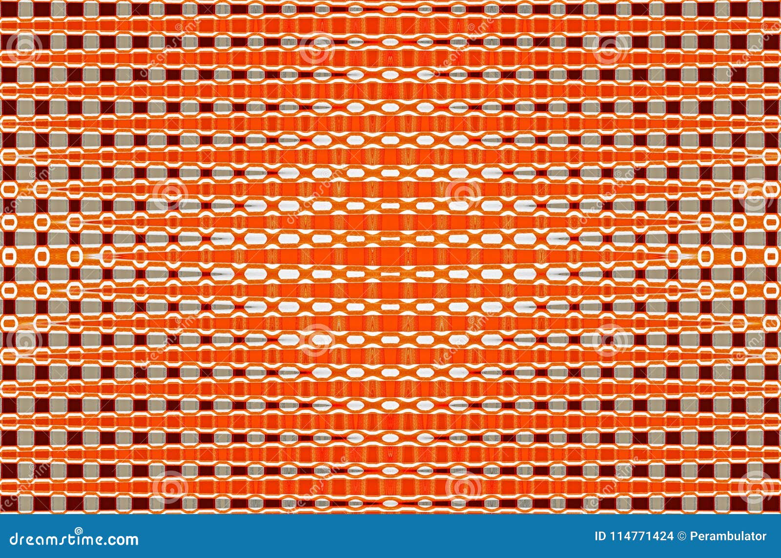 RED and WHITE ABSTRACT CHAIN REPEAT PATTERN Stock Illustration ...