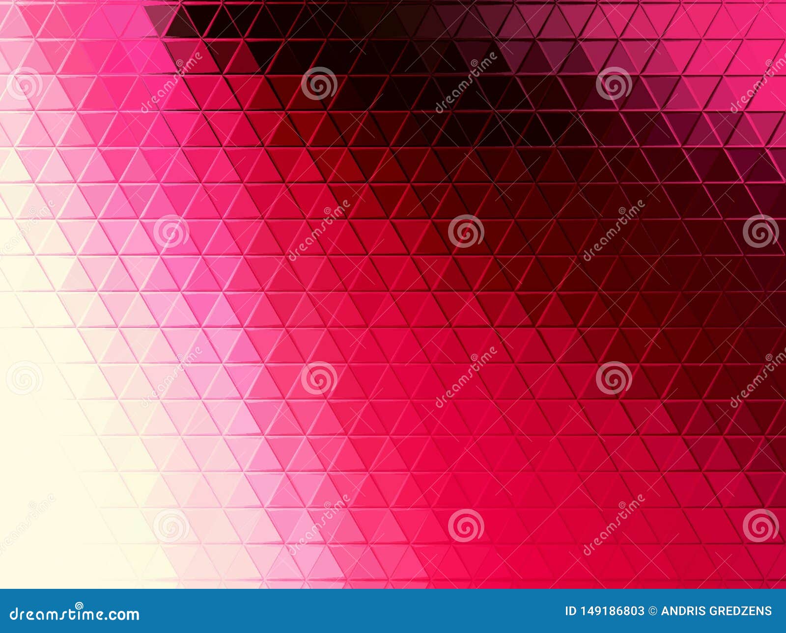 Red Abstract Triangles Background Stock Illustration - Illustration of ...