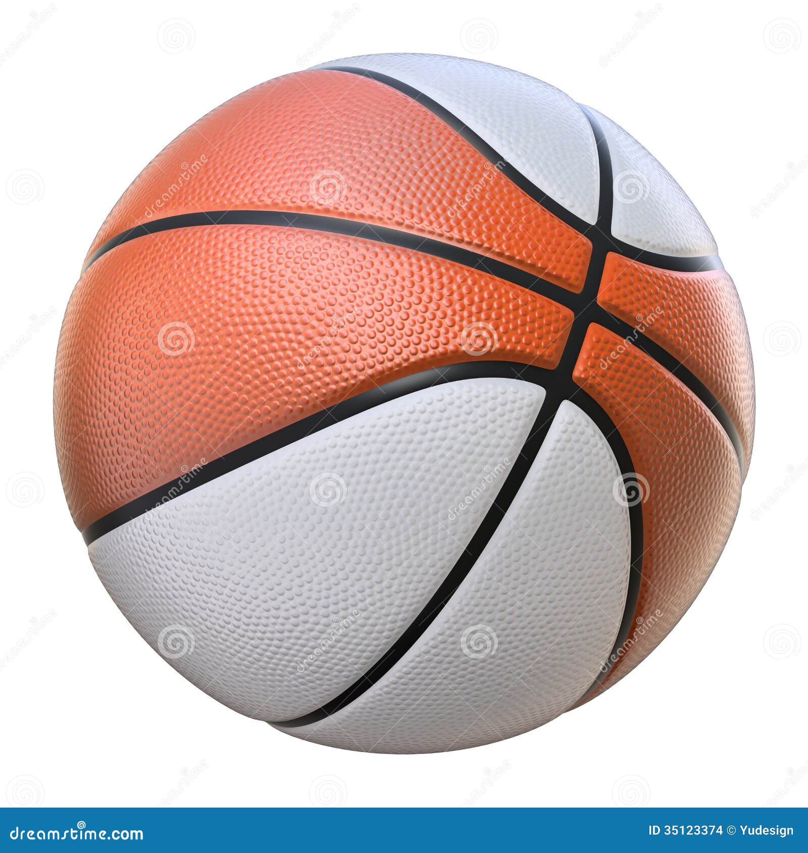 Red-white basketbal stock illustration. Illustration of recreation ...