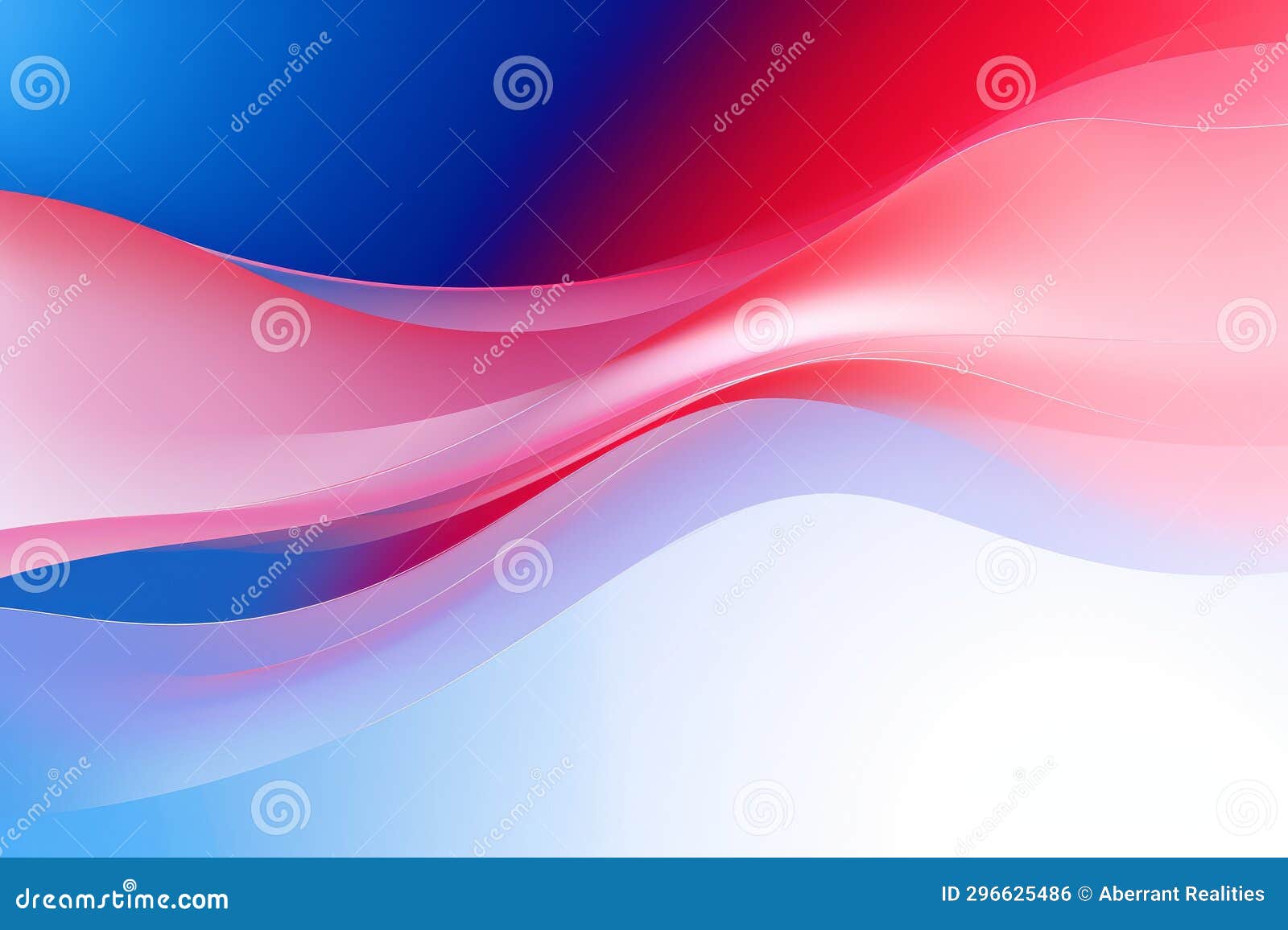 A Red White and Blue Abstract Background Stock Illustration ...