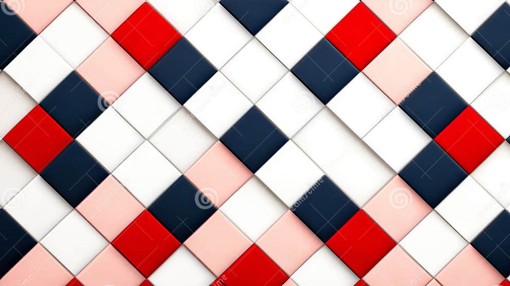 A Red White and Blue Argyle Pattern on a White Background Stock Photo ... A Red White and Blue Argyle Pattern on a White Background Stock Photo ...