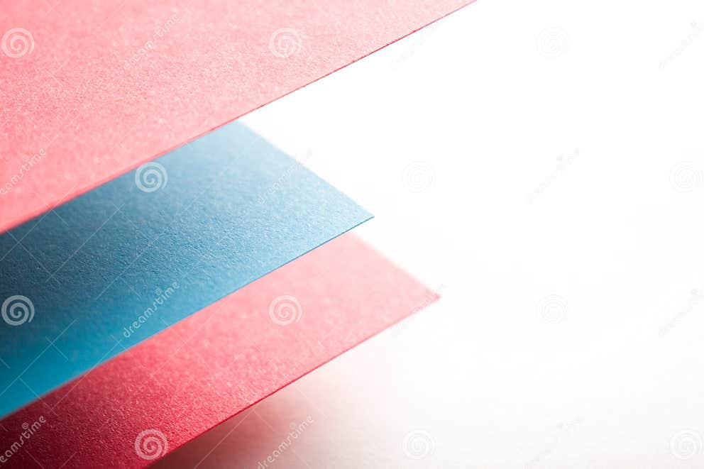 Red, White and Blue Geometric 3d Background Stock Image - Image of ...