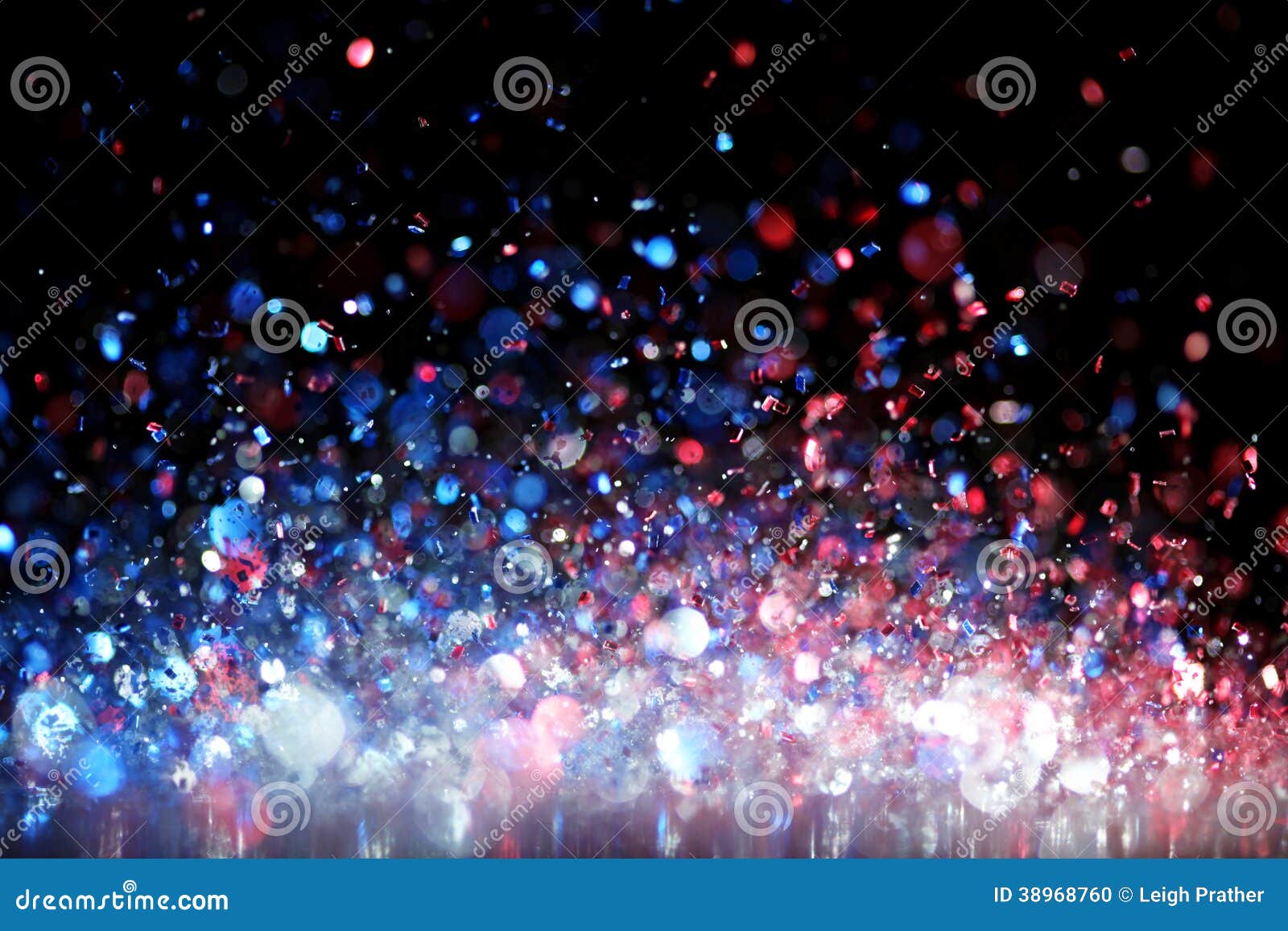 Red, White and Blue Glitter Stock Illustration - Illustration of blue ...