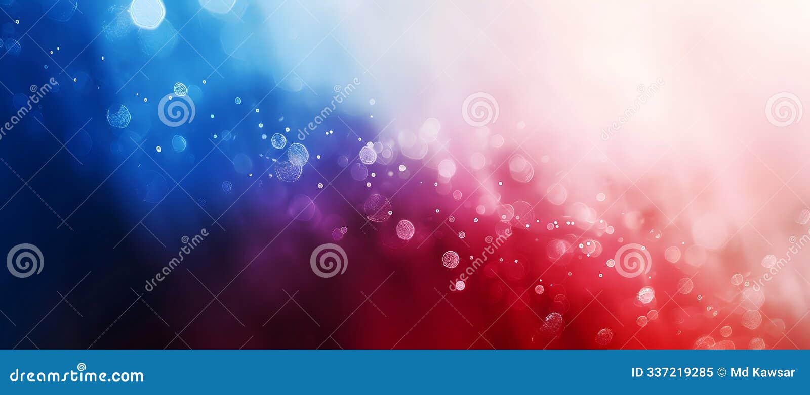 Abstract Red White Blue Blurred Gradient Background Stock Illustration ...