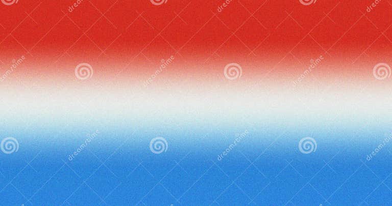 Red, White and Blue Gradient Background with Grainy Noise Texture ...